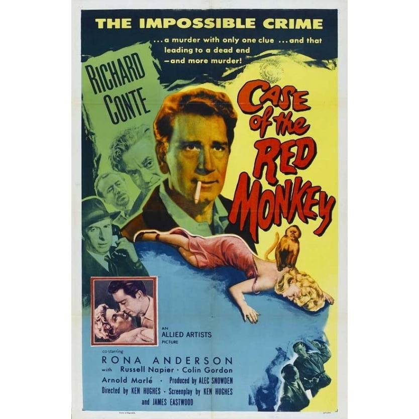 Little Red Monkey Movie Poster (11 x 17) - Walmart.com