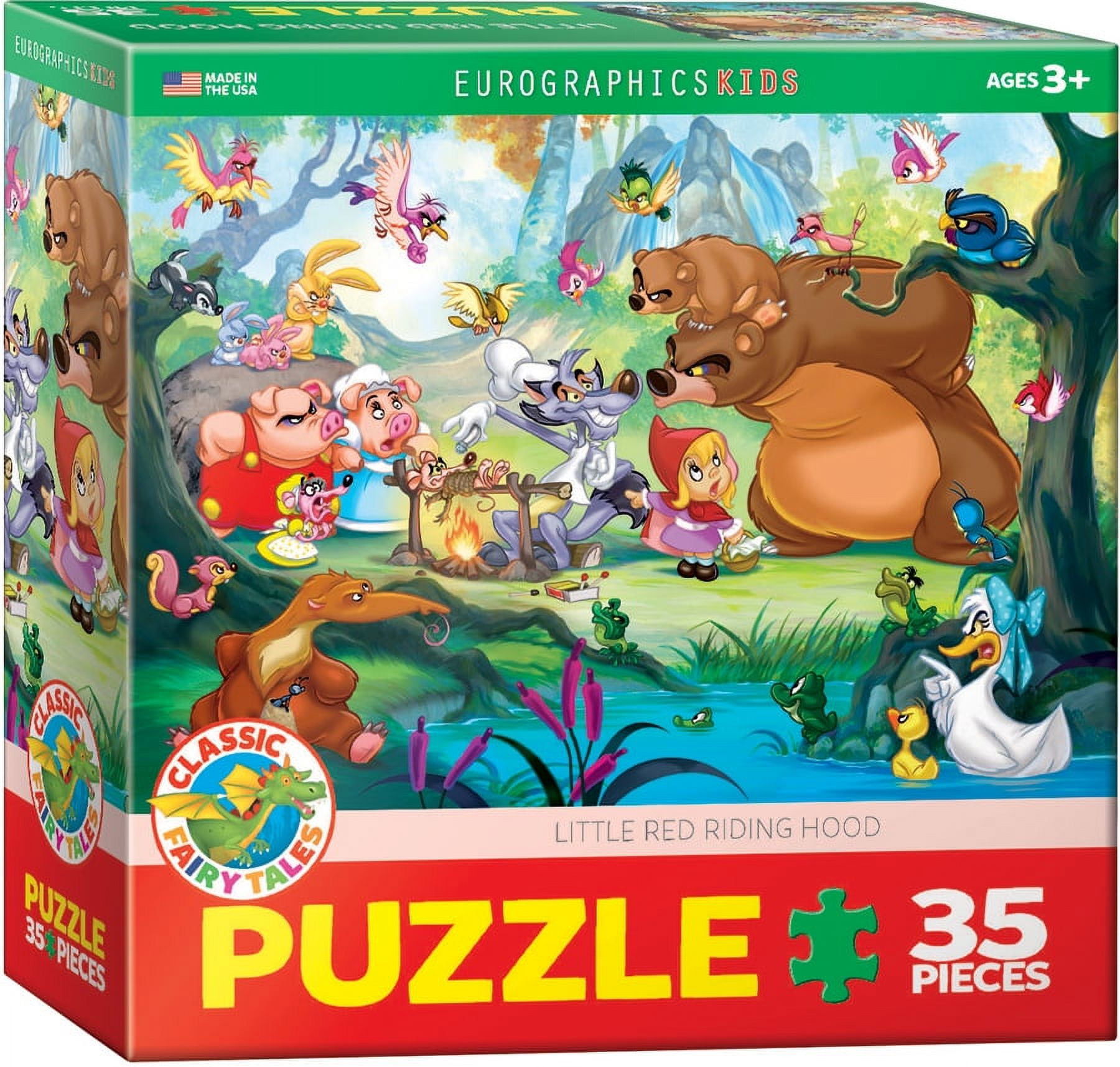 Little Red Riding Hood 35-Piece Puzzle - Walmart.com