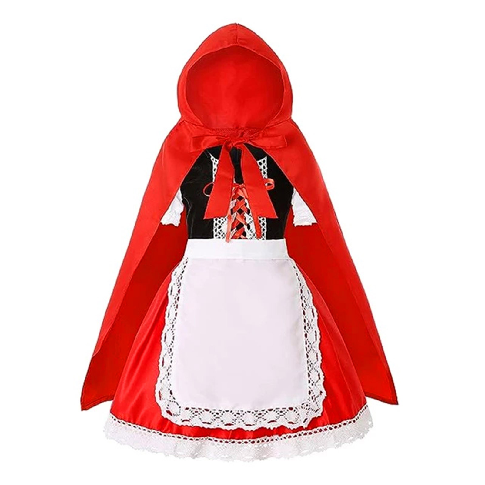 Little Red Riding Hood Children's Dress Hooded Cape - Walmart.com