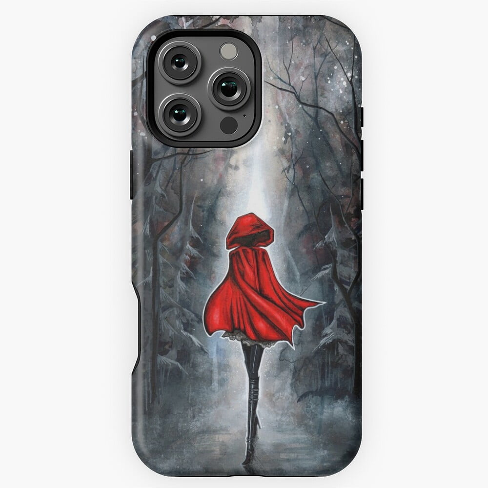 Little Red Riding Hood Phone Case for iPhone 16 15 14 13 12 11 Pro Max ...