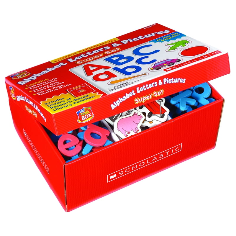 Little Red Tool Box Alphabet Letters & Pictures Super Set, 280 Pieces ...