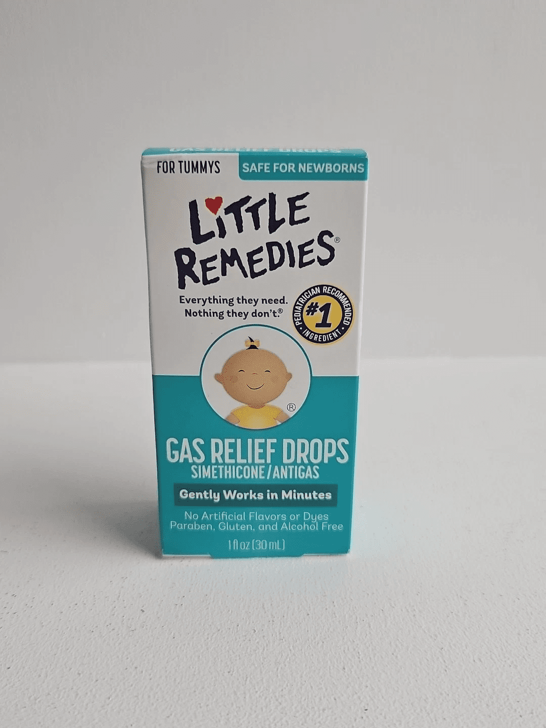Little Remedies Gas Relief Drops, Natural Berry Flavor, Safe For ...