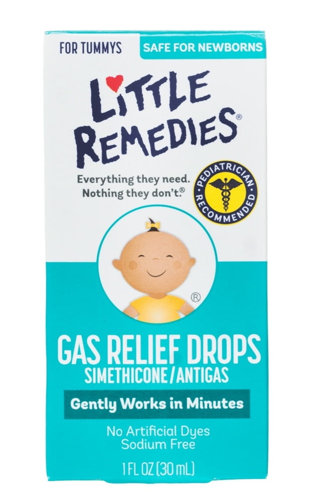 Little Remedies Gas Relief Drops Natural Strawberry -- 1 Fl Oz ...