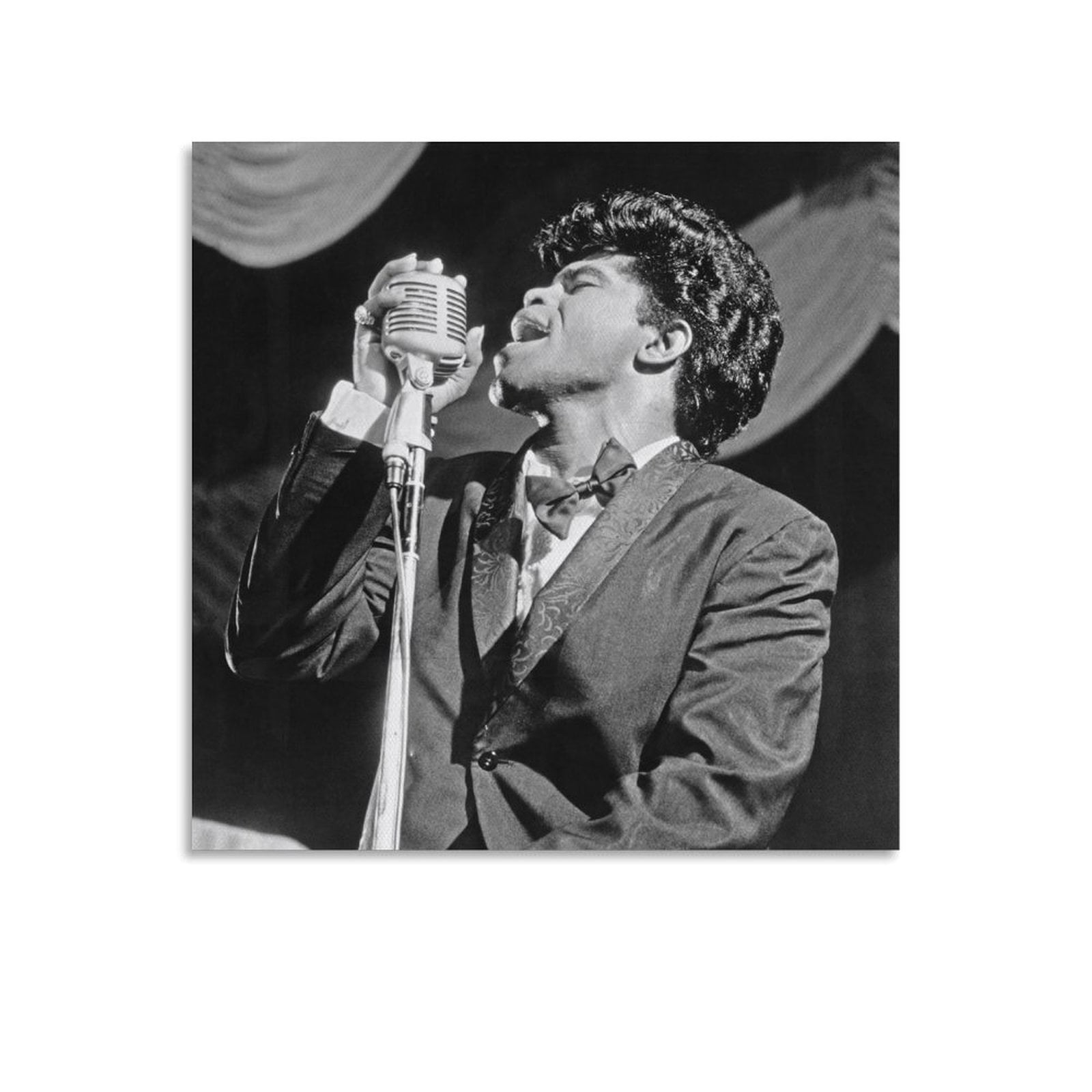 Little Richard Poster Canvas Art Poster and Wall Art Picture Print ...