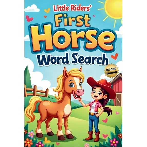 Little Riders' First Horse Word Search (Second Edition): 50 Fun & Easy ...