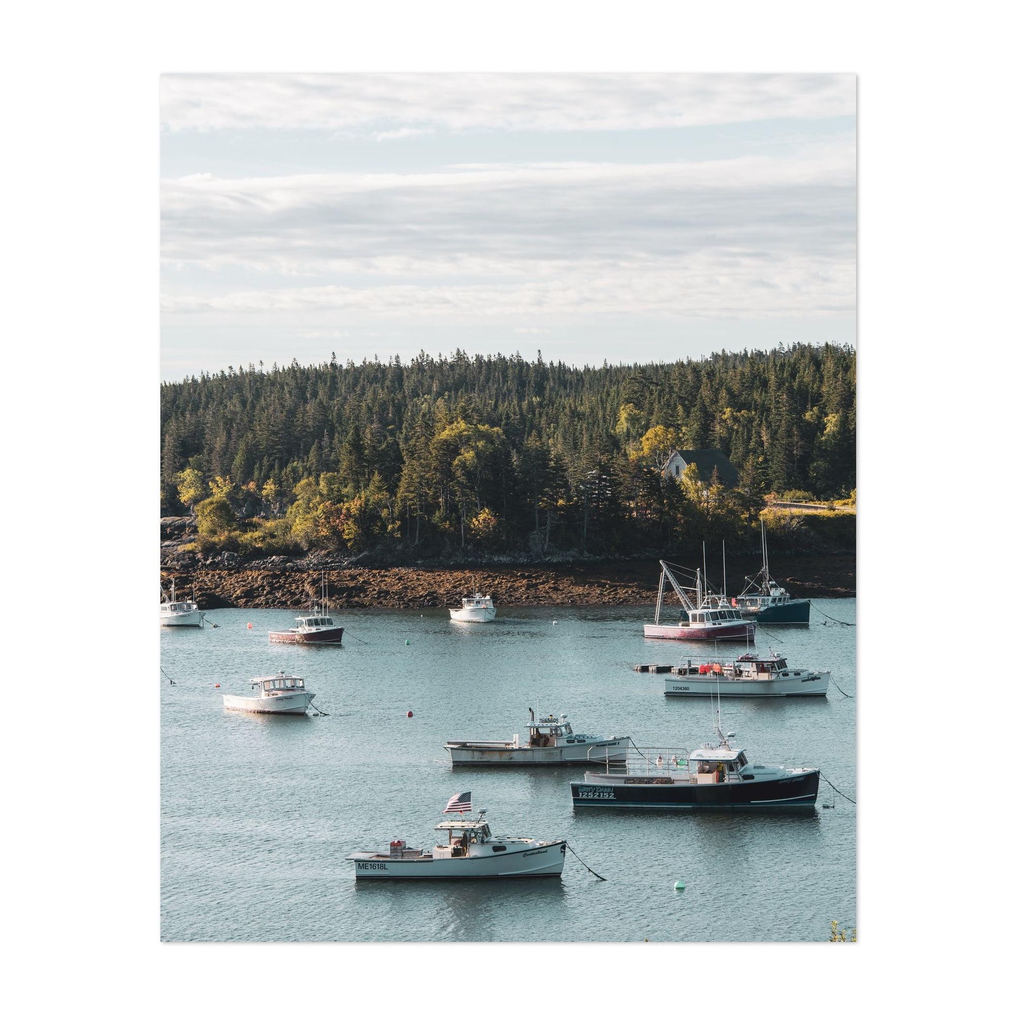 Little River, Cutler 04 - Cutler Maine Photography Harbor Boat Coastal ...