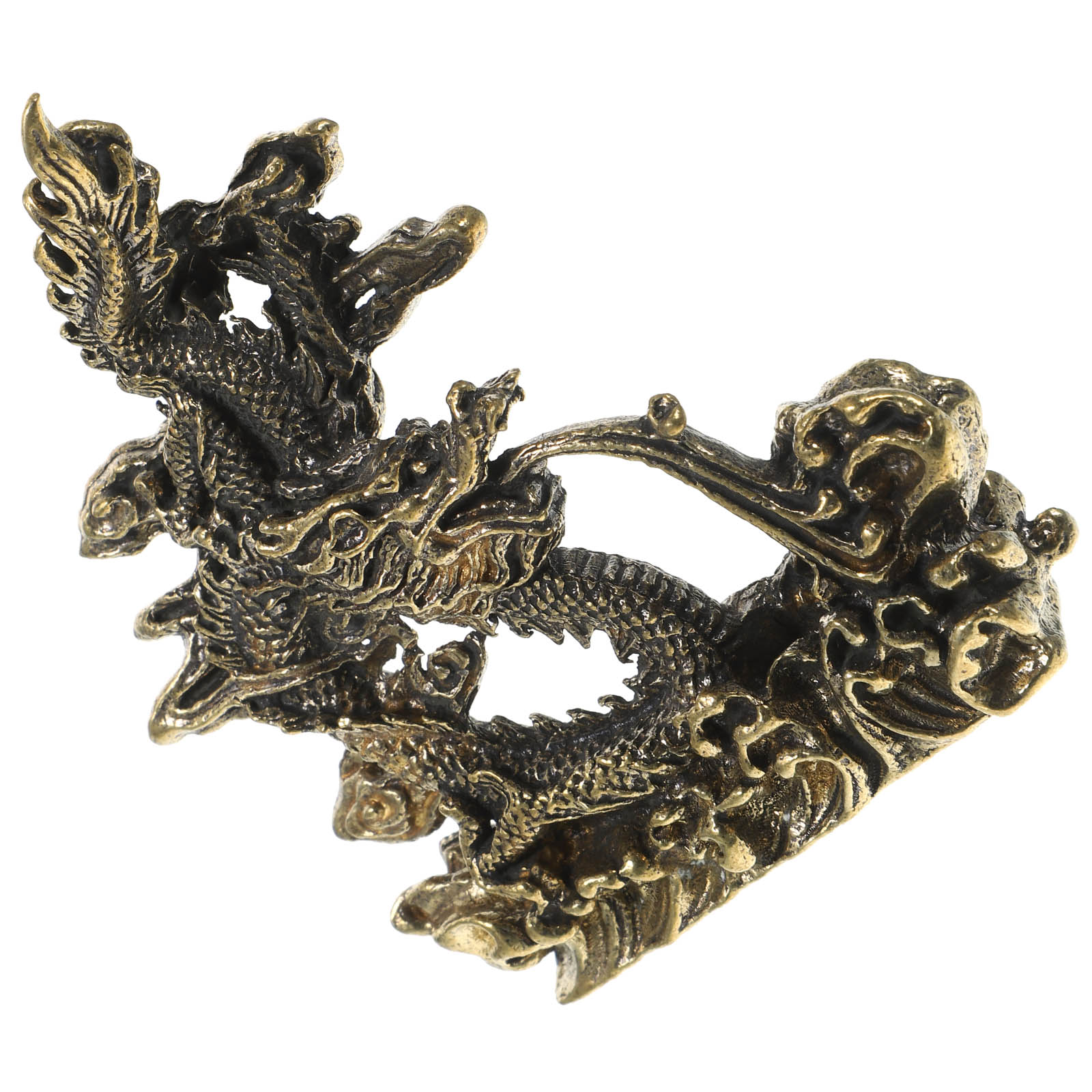 Little Round Thing Dragon Light Toy Snake Decoration Vintage Ornaments ...