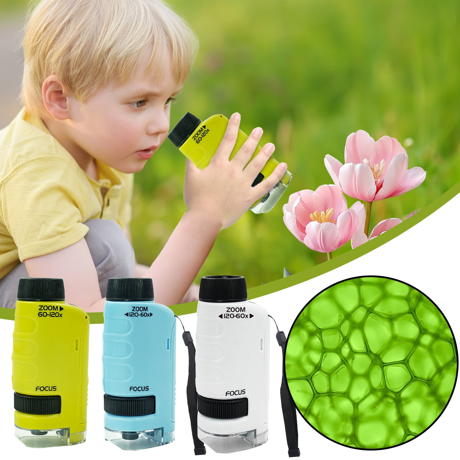 Your Little Scientist Microscope Children's Mini Microscope Children's ...