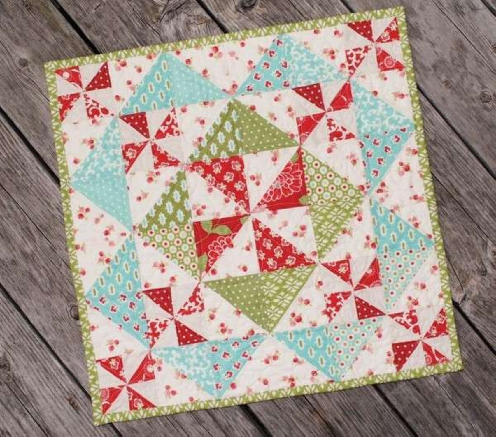 Little Scraps Candy Dish Quilt Pattern - Walmart.com