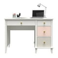 Little Seeds Monarch Hill Poppy Kids' White Desk, Peach and Taupe ...