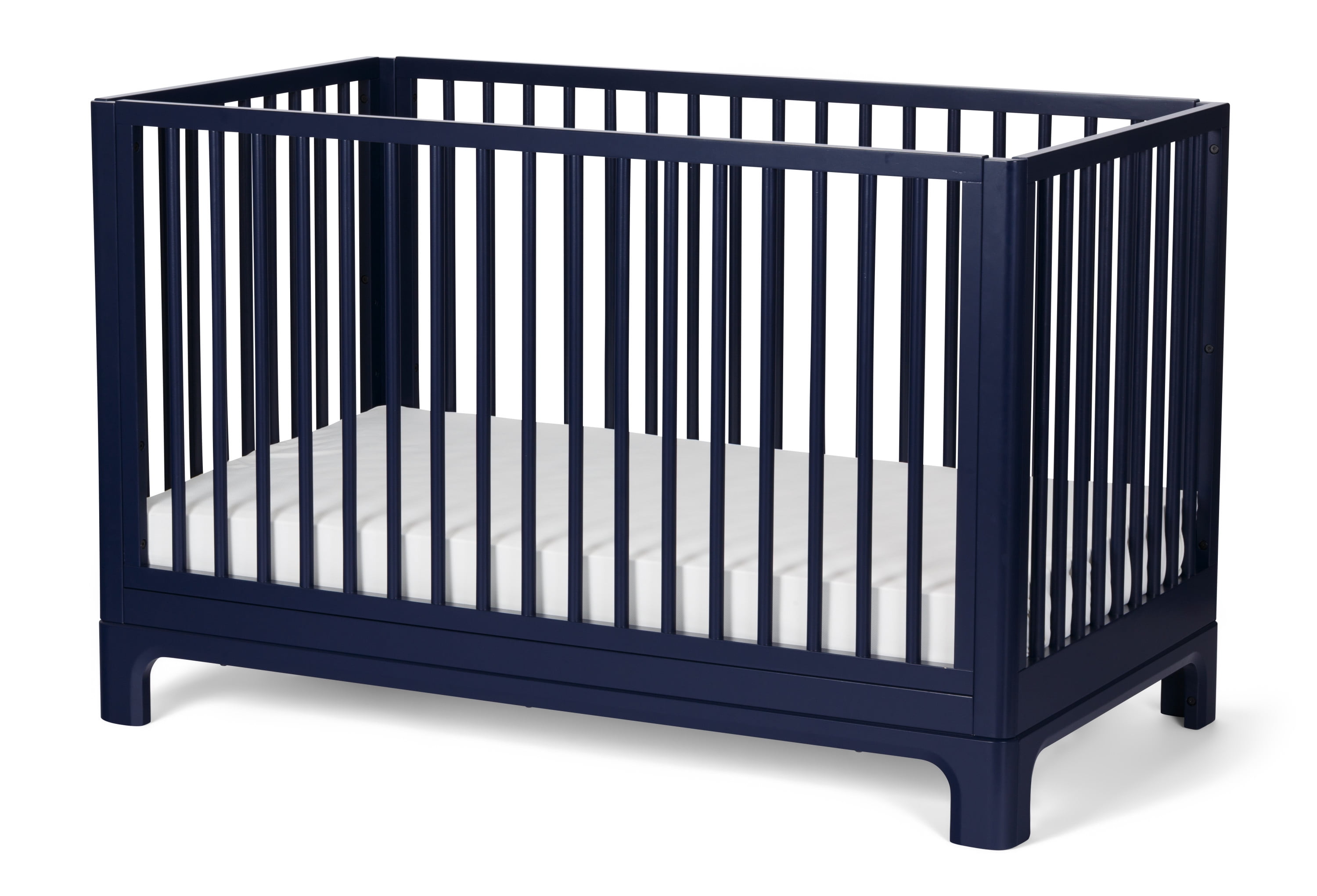 Little Seeds Posey 4-in-1 Convertible Baby Crib , Deep Blue - Walmart.com