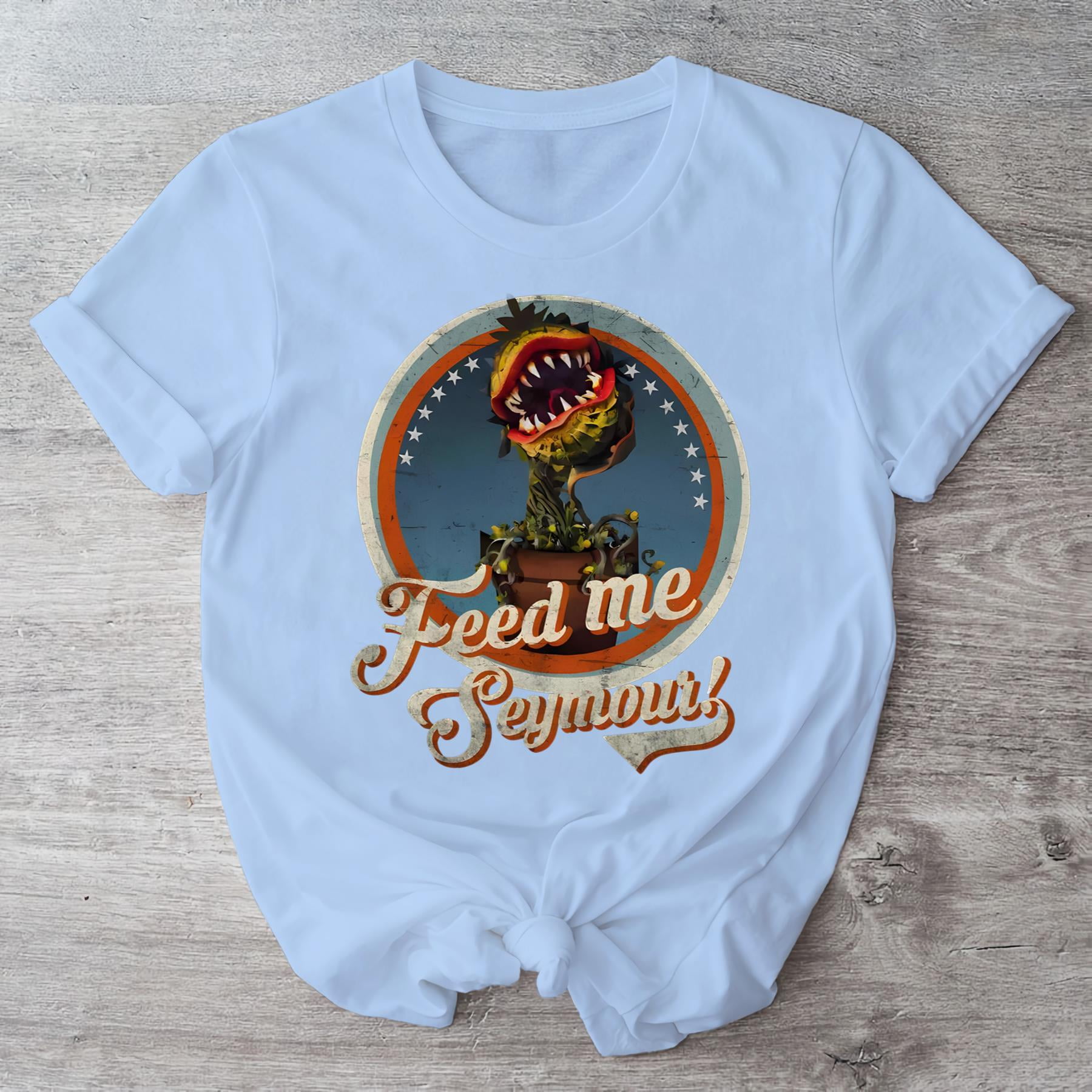 Little Shop of Horrors Audrey 2 Feed Unisex Vintage T-Shirt, Retro 90 The Musical Shirt, Audrey ...