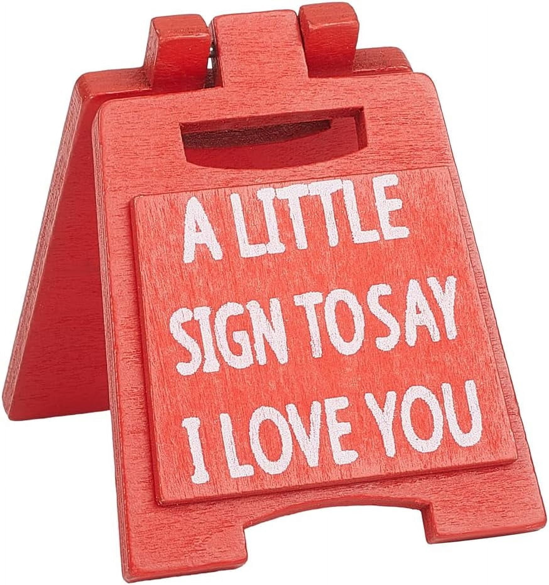A Little Sign to Say I Love You Valentines Day Gifts Funny Office Home ...