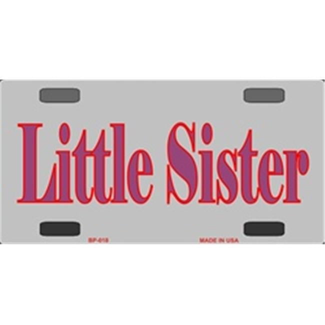 Little Sister- Bicycle License Plate - Walmart.com