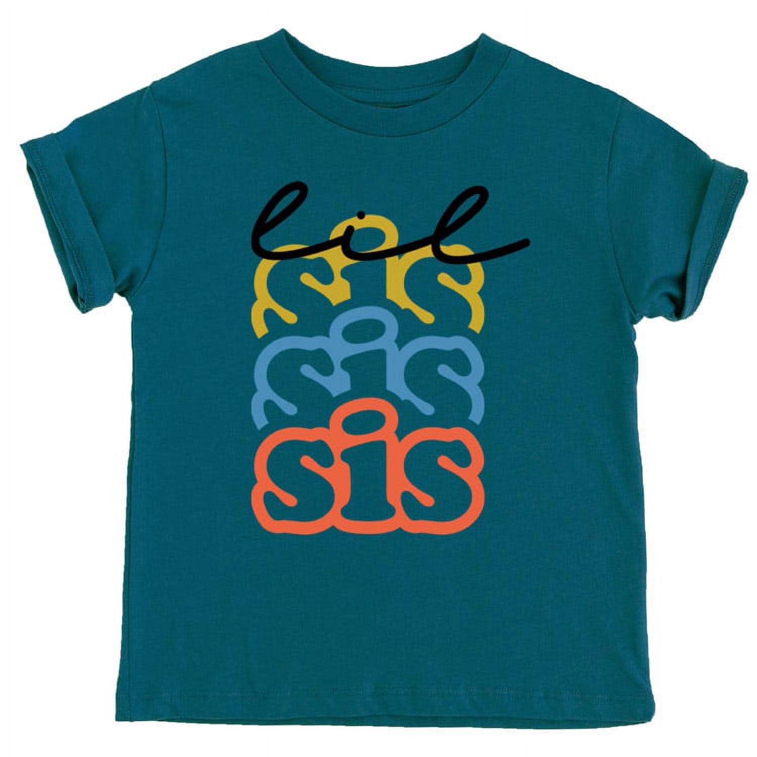 Little Sister Colorful Shirt and Bodysuit for Girls Sister Sibling ...