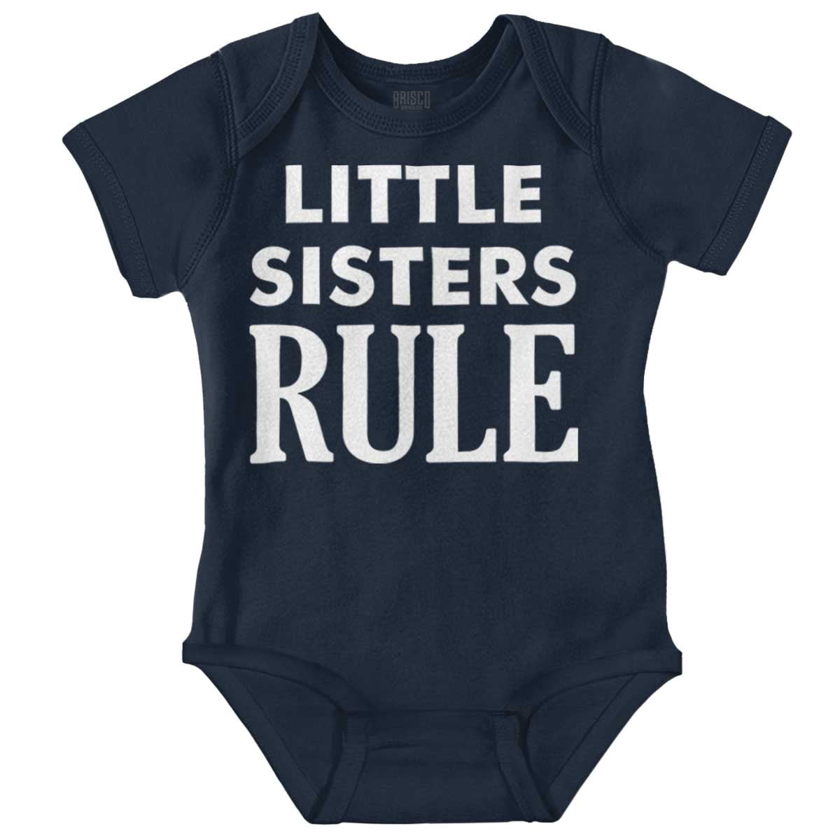Little Sister Rule Younger Sis Love Bodysuit Jumper Girls Infant Baby ...