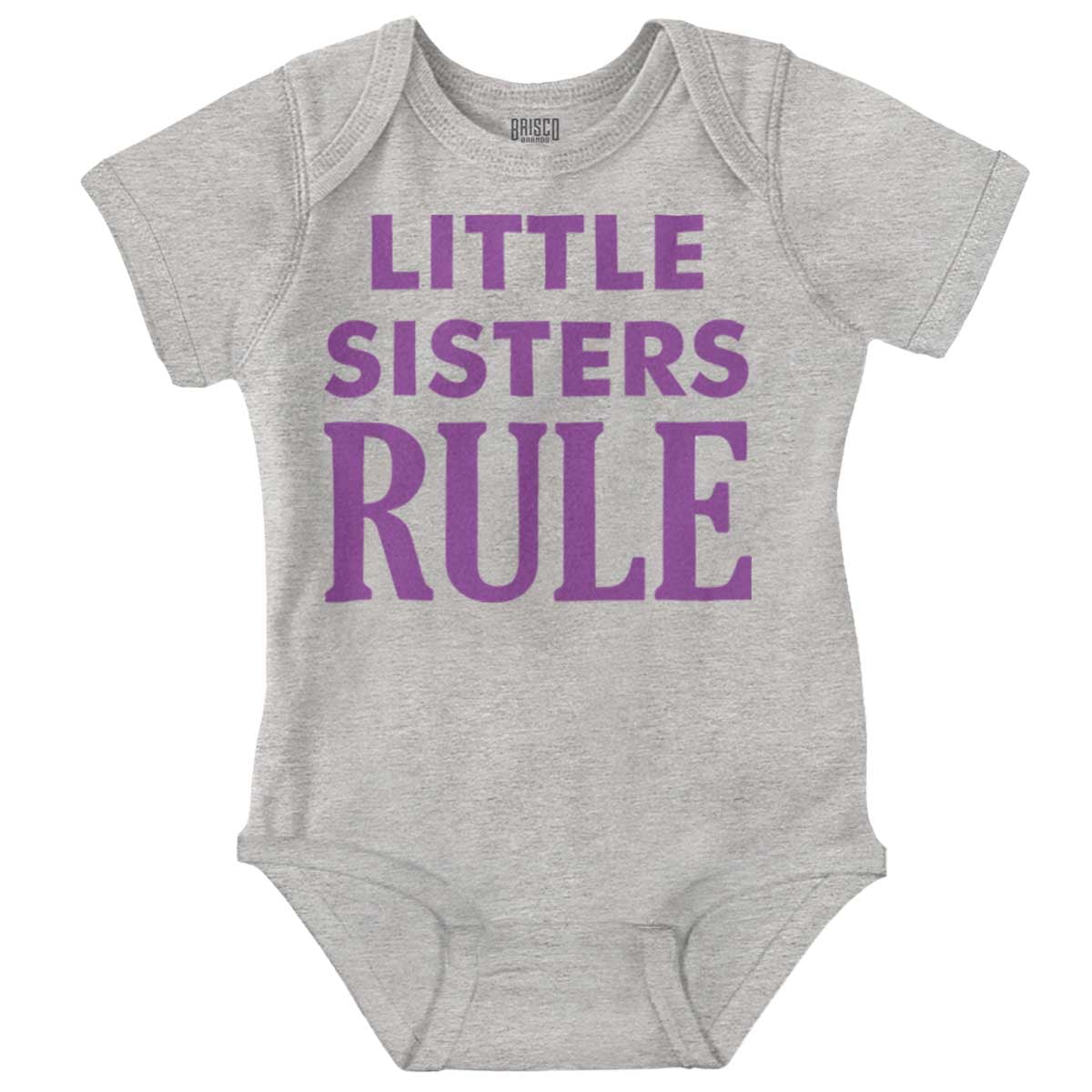 Little Sister Rule Younger Sis Love Bodysuit Jumper Girls Infant Baby ...