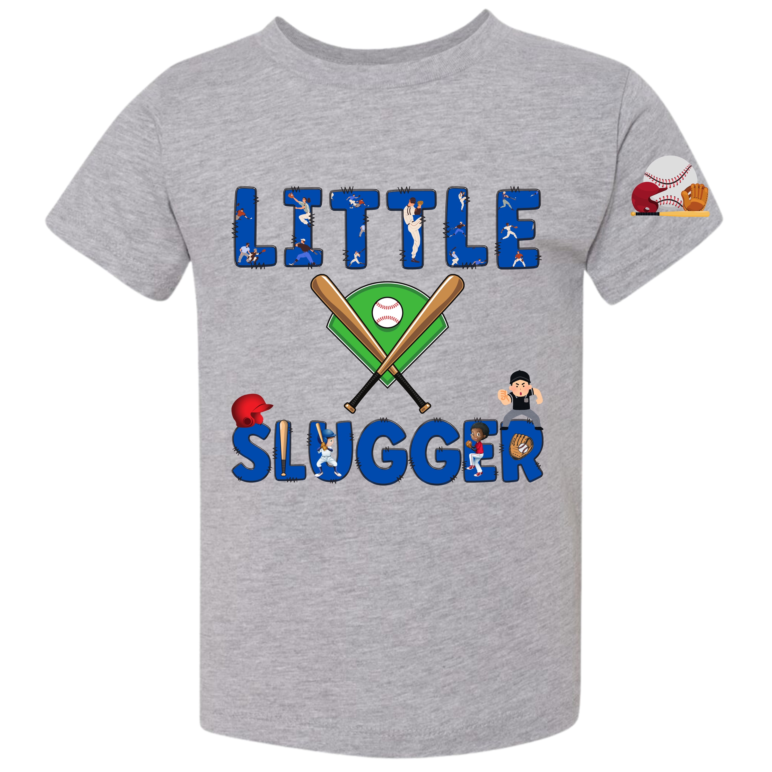 Little Slugger Baseball Graphic T Shirt (Toddler Boys) - Walmart.com