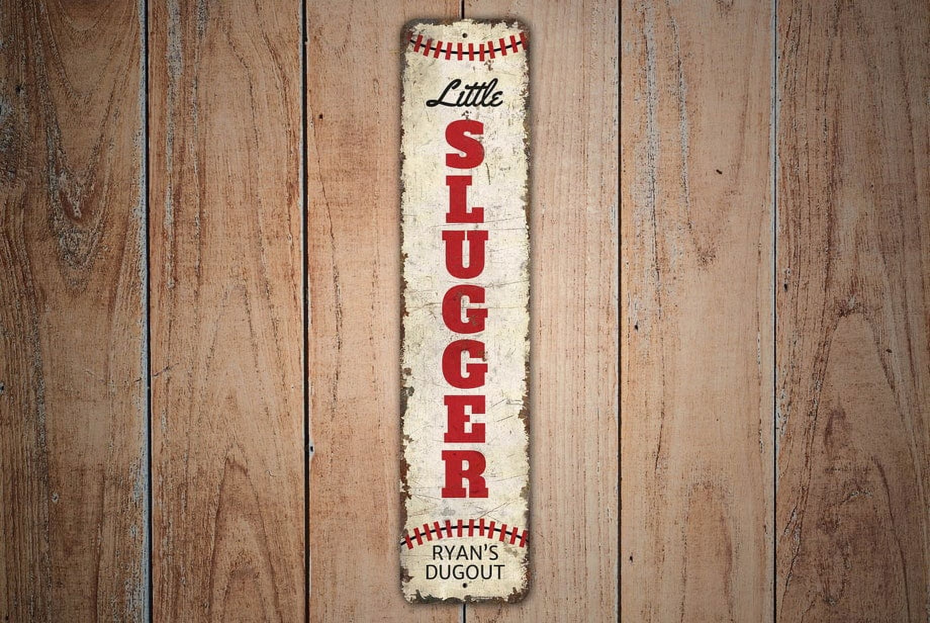 Little Slugger Sign Little Slugger Decor Kids Room Sign Kids Room Door ...