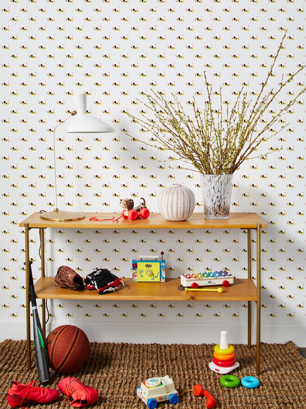 Little Snoopy Removable Vinyl Wallpaper by Fisher-Price - White ...