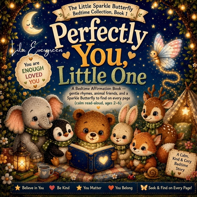 The Little Sparkle Butterfly Bedtime Col Perfectly You, Little One: A ...