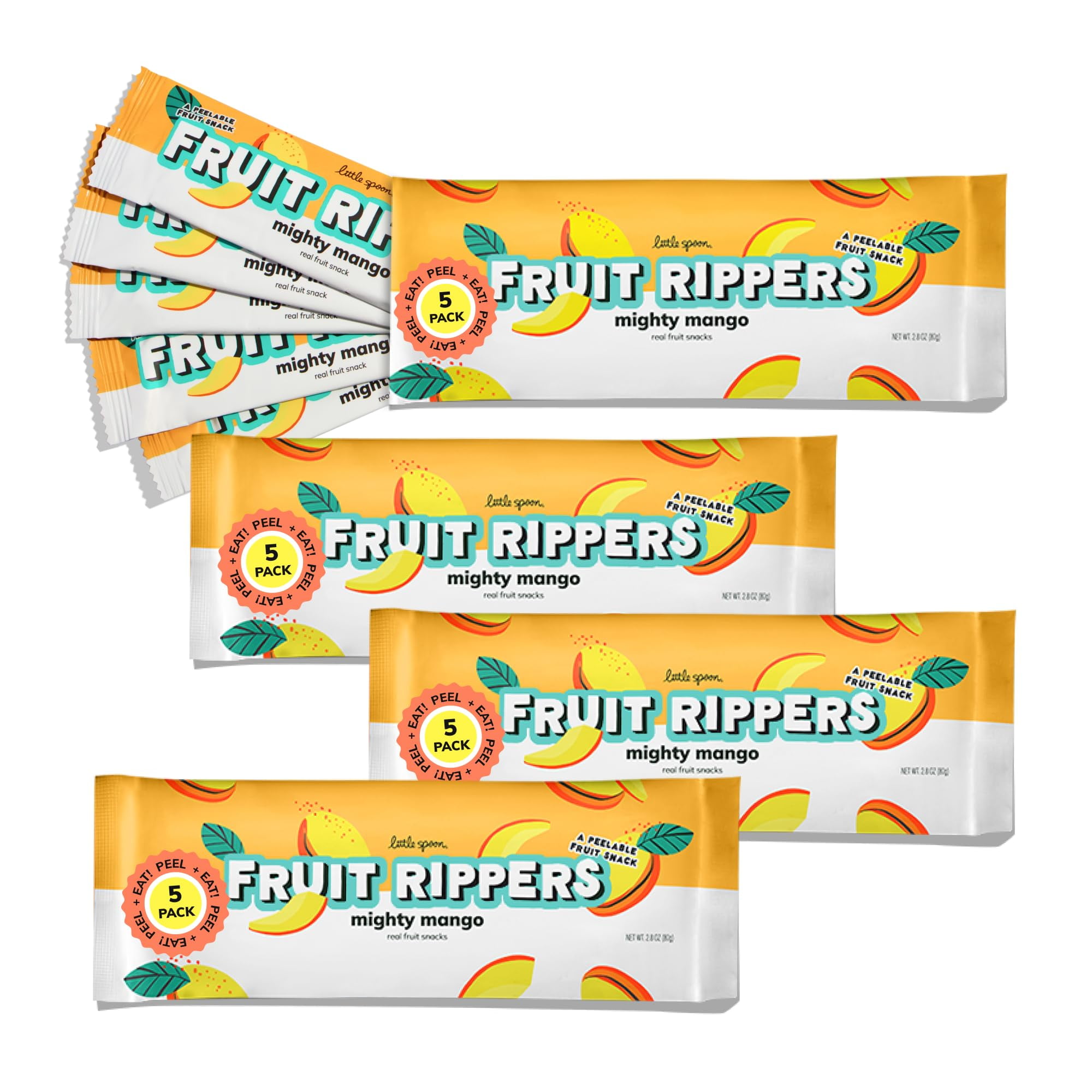 Little Spoon Mighty Mango SBF3 Fruit Ripper, With Mango + Apple, Real ...