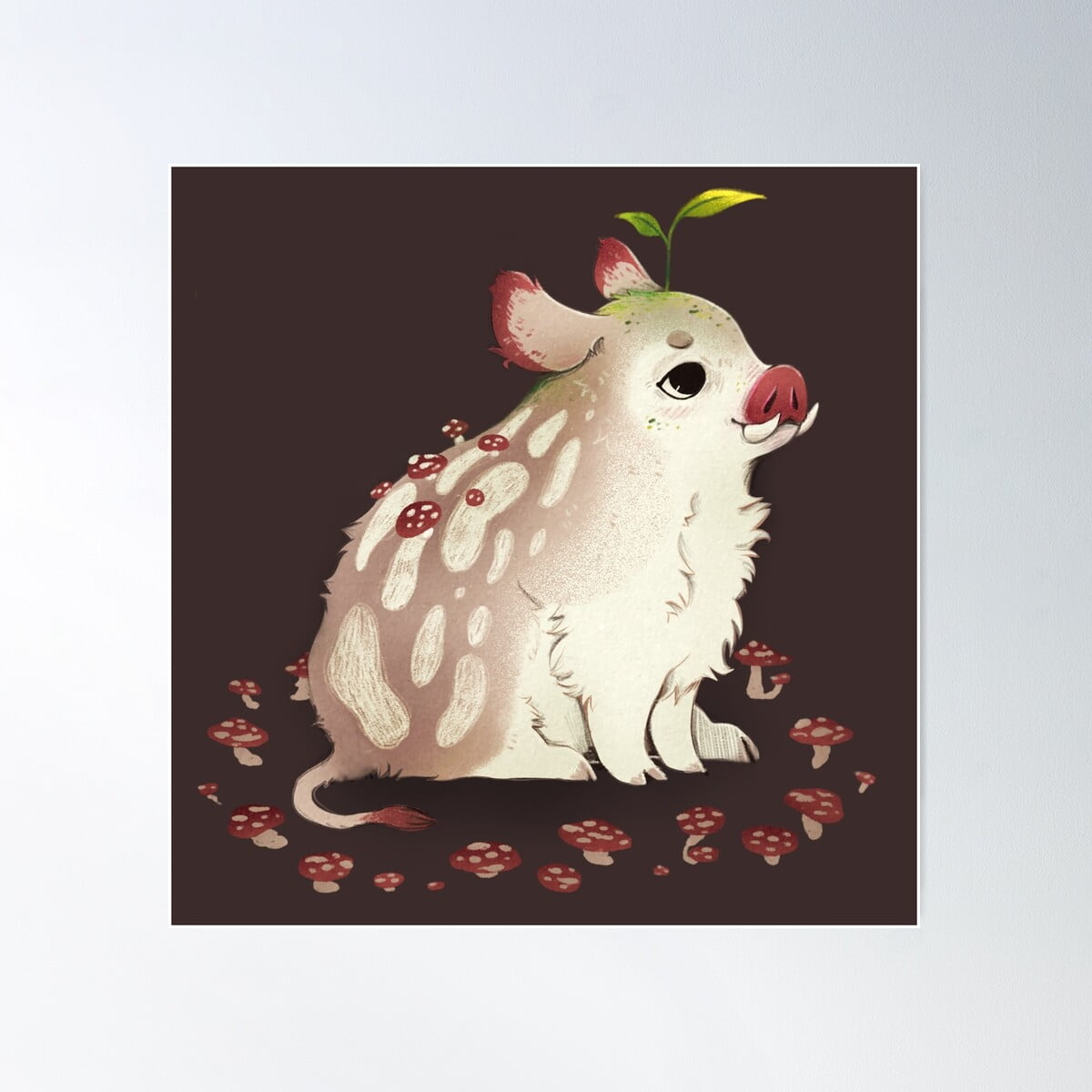 Little Sprout Poster Wall Art, Modern Wall Decor For Living Room ...