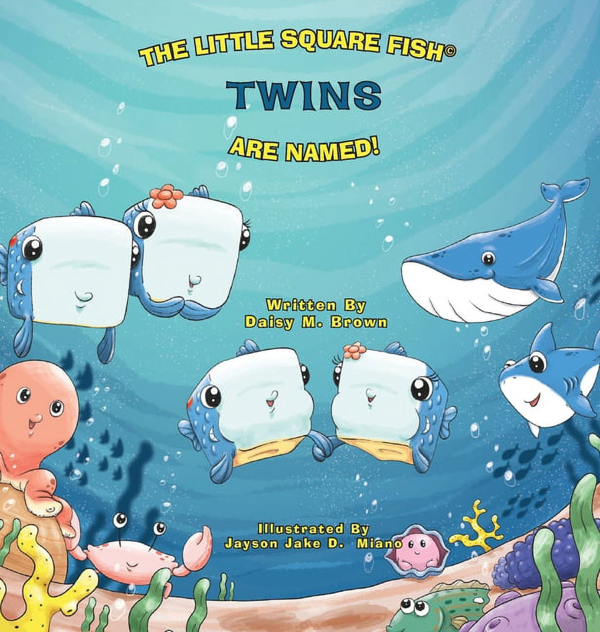 Little Square Fish: The Little Square Fish Twins Are Named (Hardcover ...
