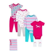 Little Star Organic Baby Girl 4 Pc Gift Set, Size 0/3M - 12 Months ...