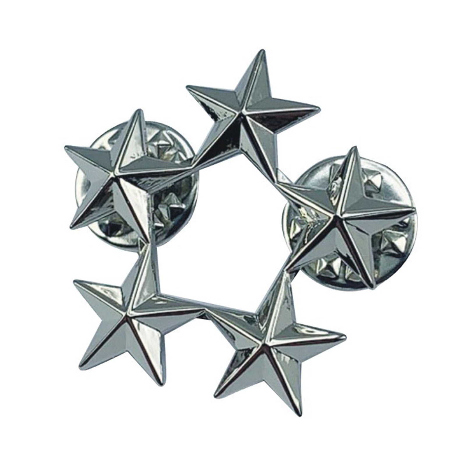 Little Star Badage Star Five Pointed Star Badge Collar Lapel Pins Bag ...
