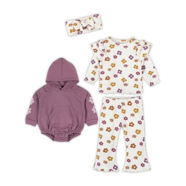 Little Star Organic 6 Pc Toddler Girls Bundle Set 12M-5T - Walmart.com
