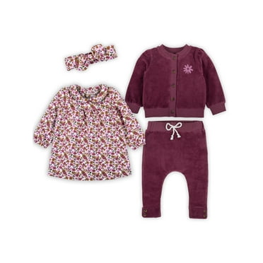 Little Star Organic 6 Pc Toddler Girls Bundle Set 12M-5T - Walmart.com