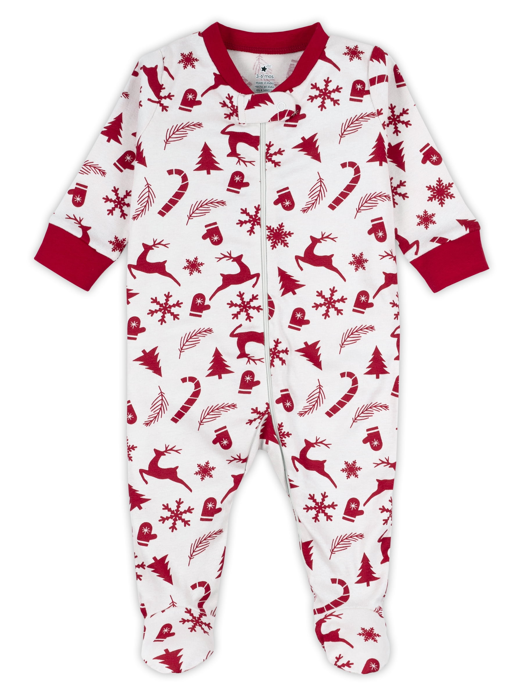 Little Star Organic Baby Unisex, Boy, Girl Christmas Sleep N Play, Size ...