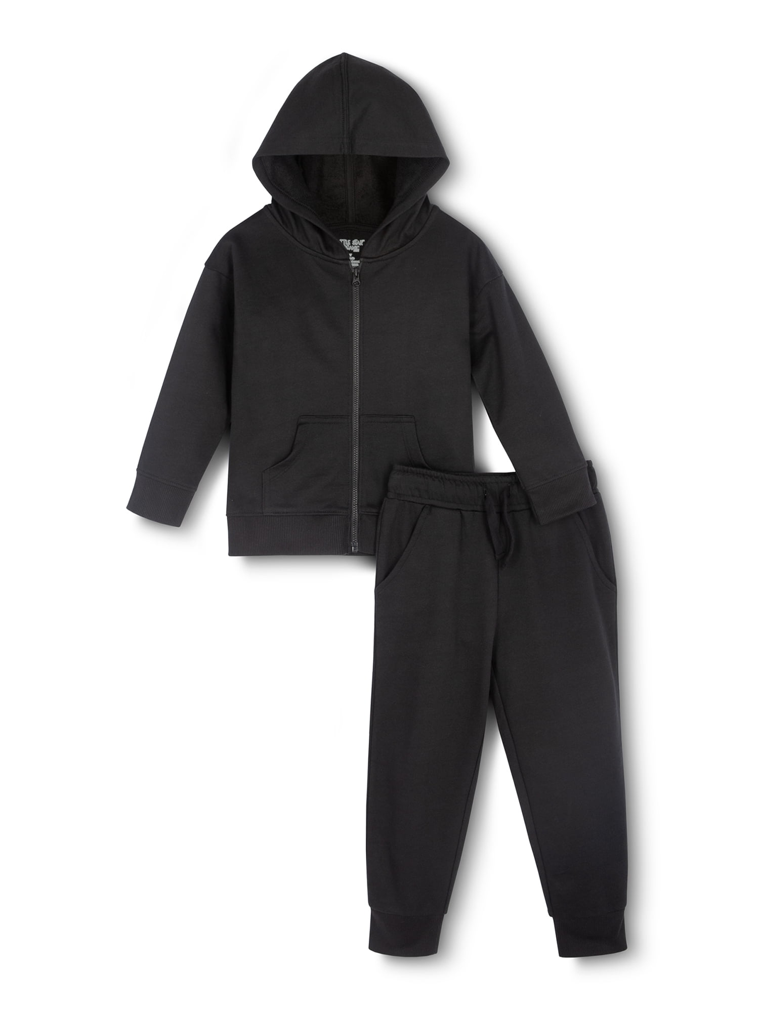 Little Star Organic Toddler Unisex 2 Pc Long Sleeve Hoodie and Jogger ...