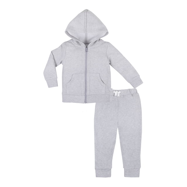 Little Star Organic Baby Clothes: Unisex Infant Jogging Outfit, 2Pc ...
