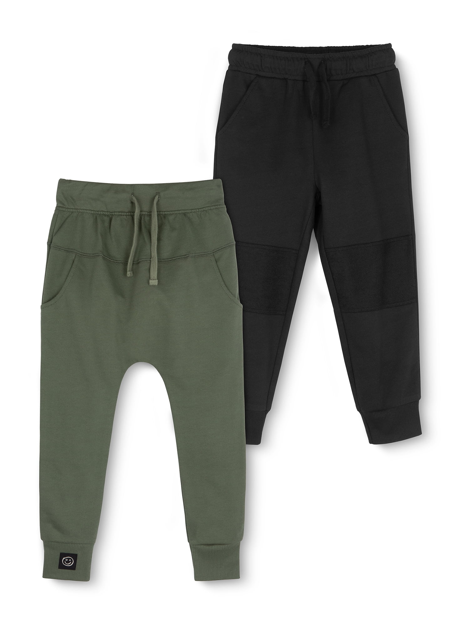 Little Star Organic Toddler Unisex 2Pk Jogger Set, Size 12M-5T ...