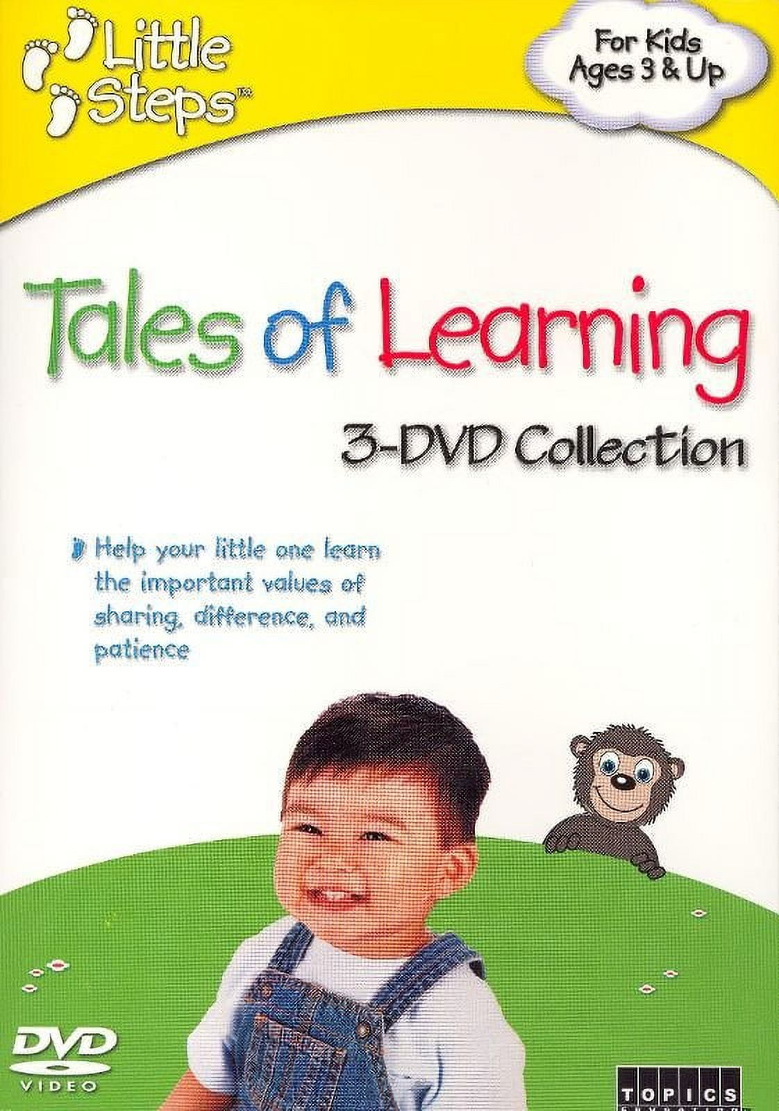 Little Steps Toddler Pre-School 3 DVD Set - A Tale of Sharing + A Tale ...