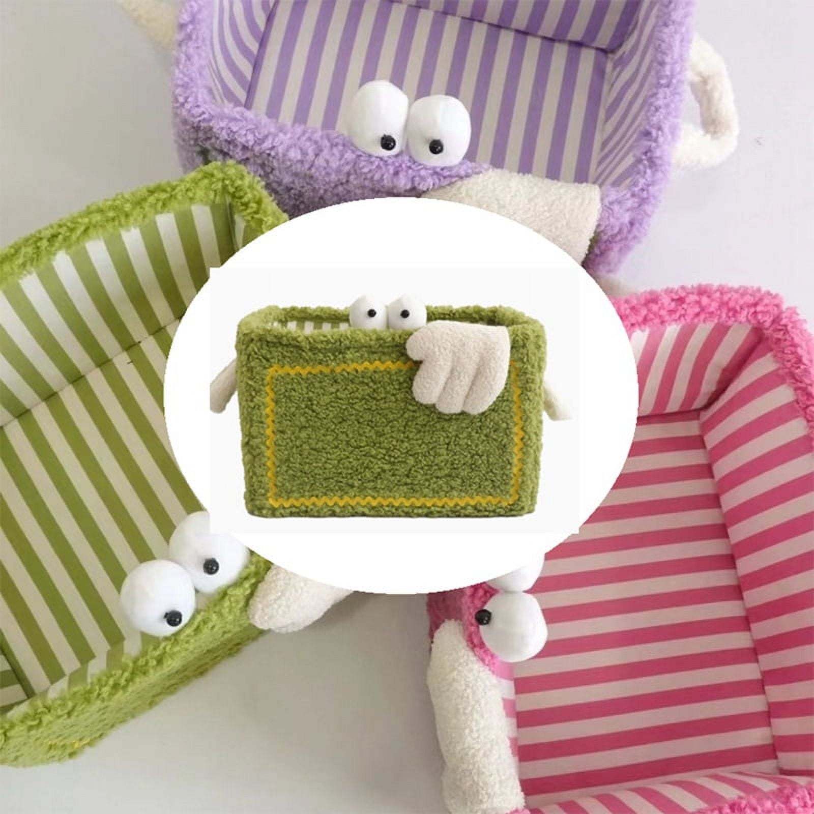 Little Storage Basket Foldable Home Ins Design Storage Toys Snacks Cosmetics Organizing ...