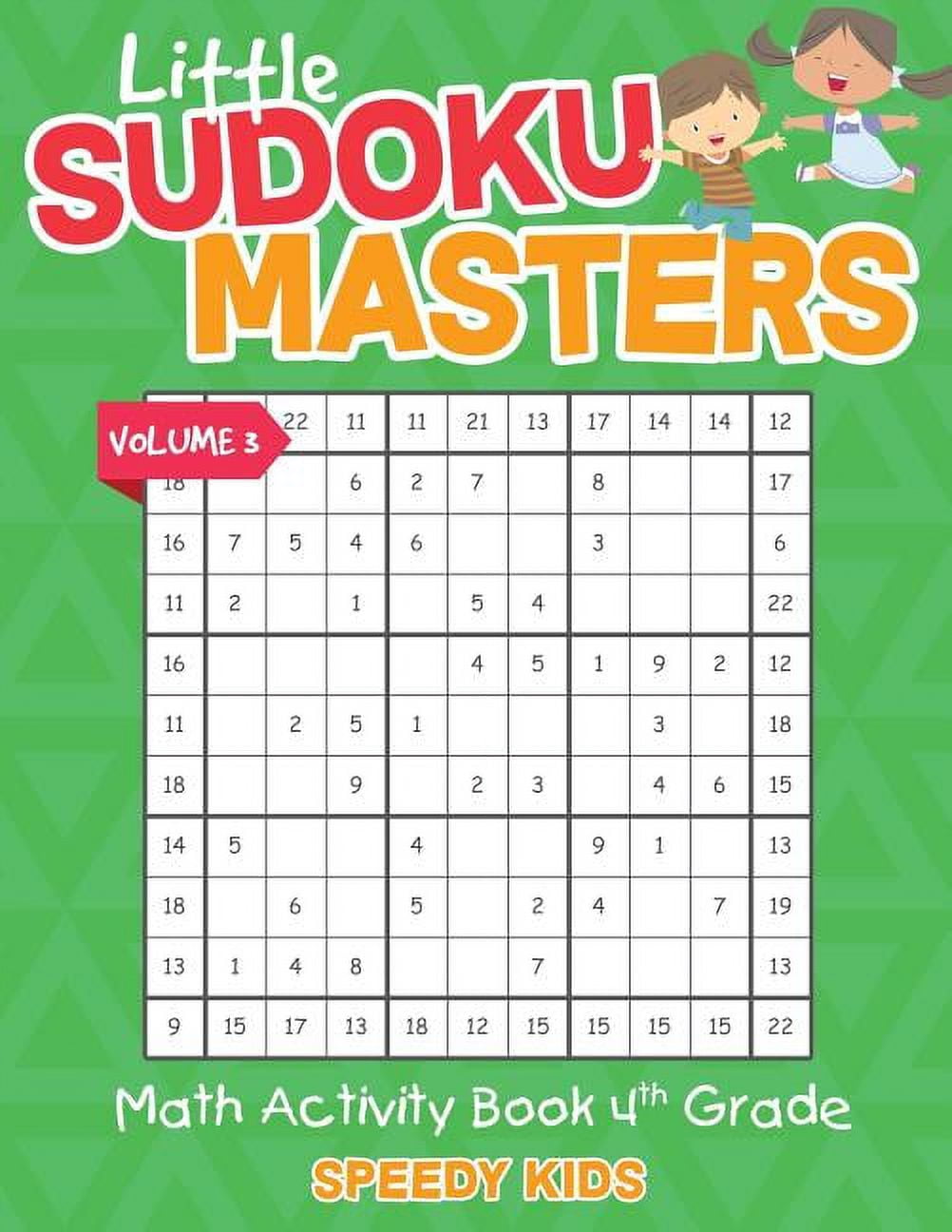 Little Sudoku Masters - Math Activity Book 4th Grade - Volume 3 ...