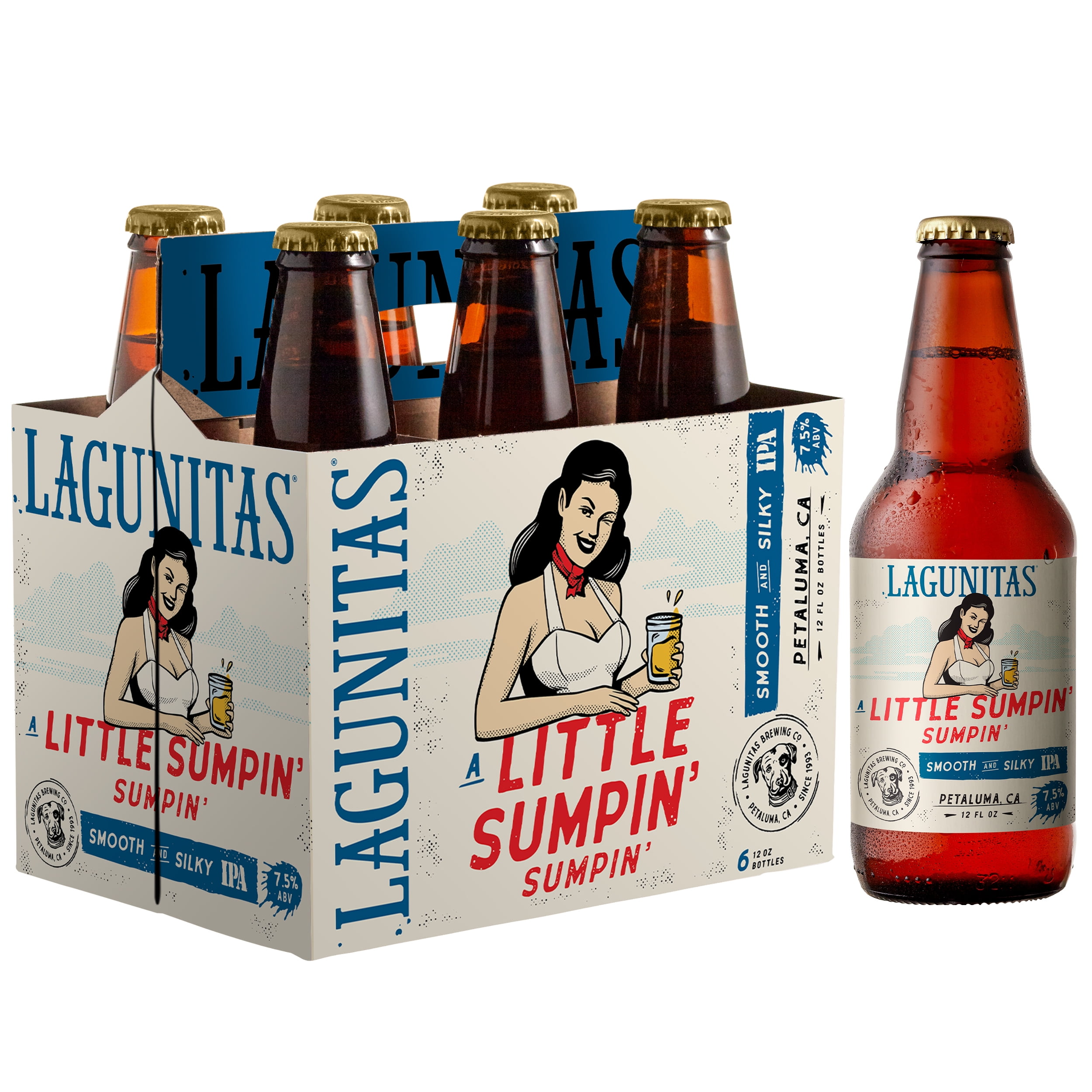 Little Sumpin' Sumpin' Wheat Ale Beer, 6 Pack, 12 fl oz Bottles, 7.5% ...