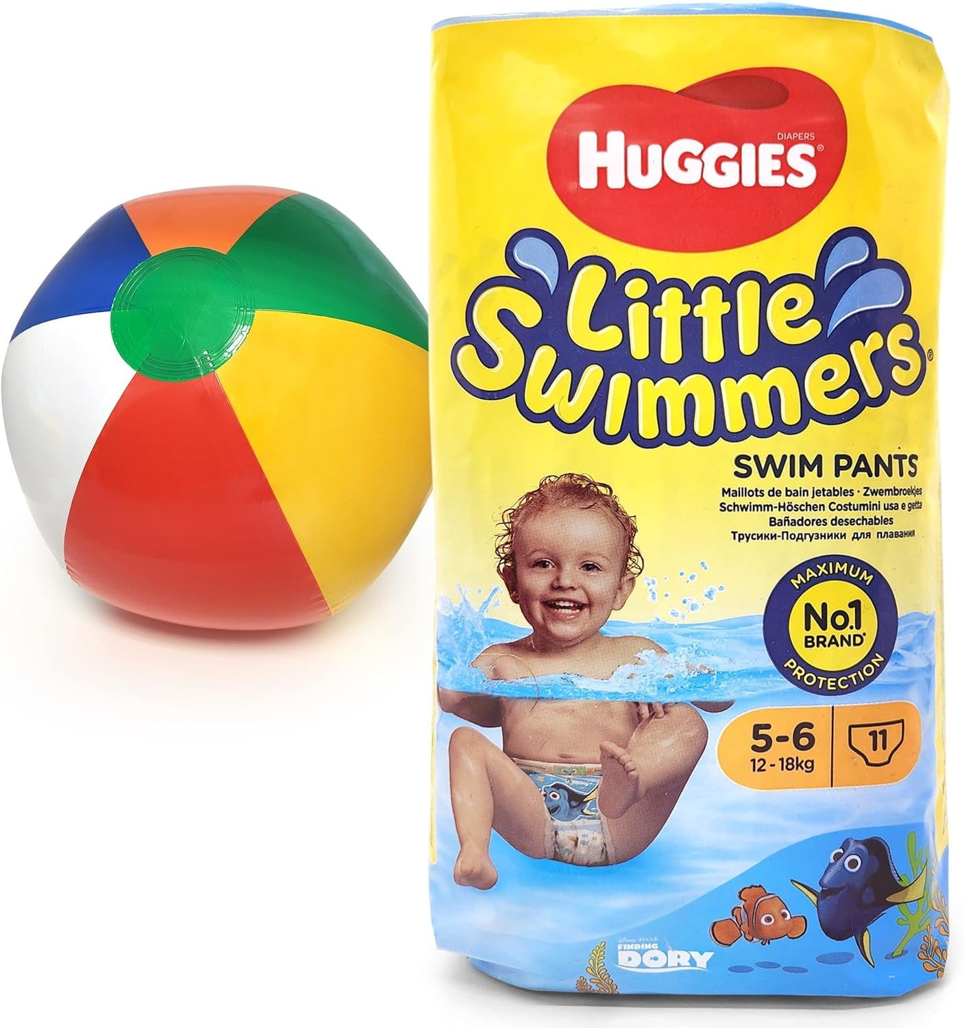 Little Swimmers Disposable Swim Diapers Ultra-Soft and Durable Swim ...