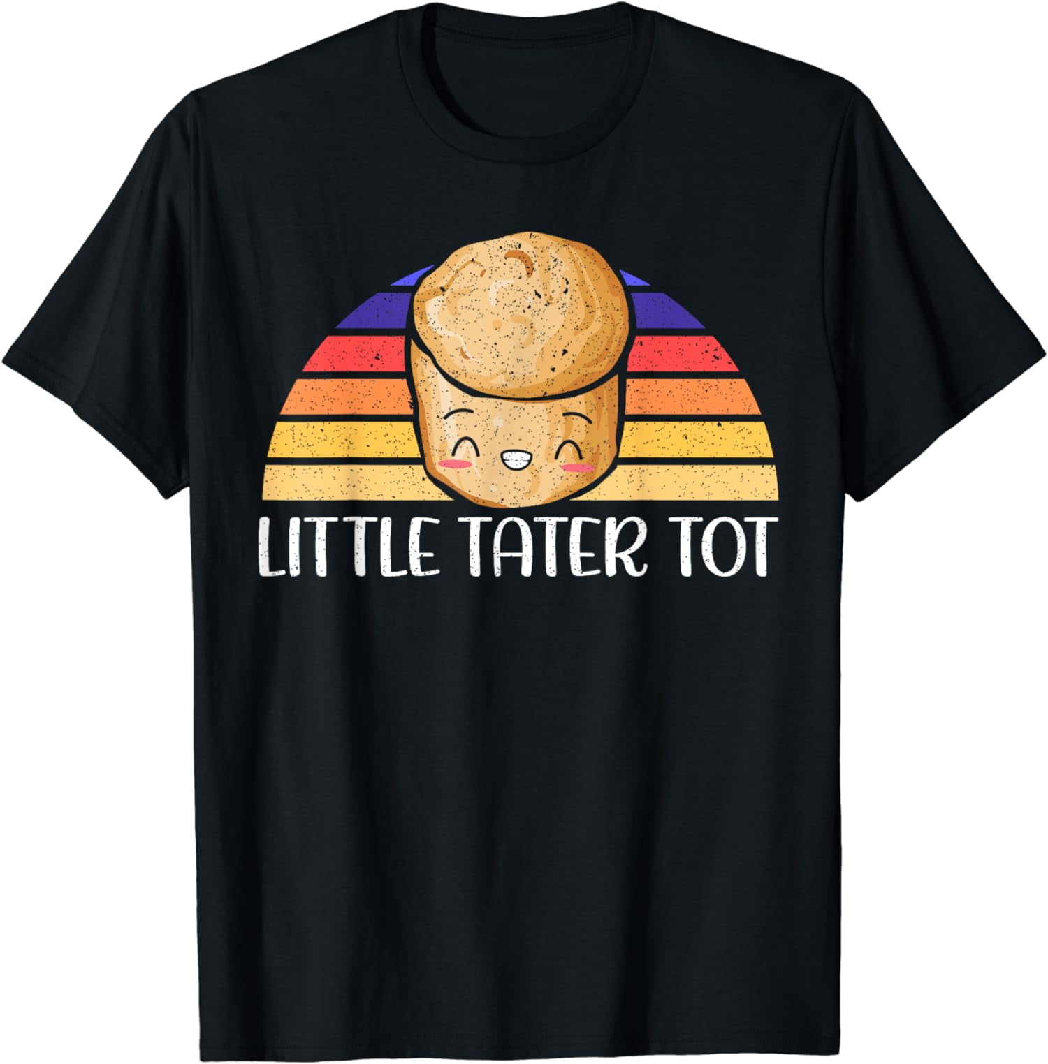 Little Tater Tot Potato Eater Vegan Spud Life Vegetarian T-Shirt ...
