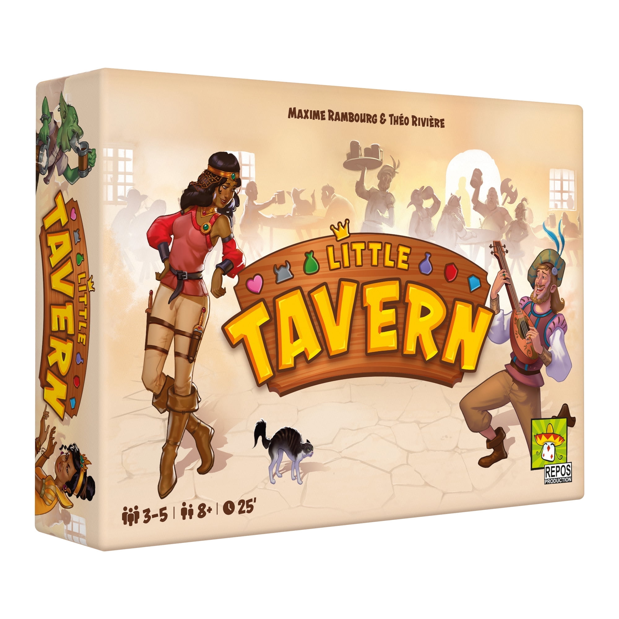 Little Tavern Family Card Game for Ages 8+, from Asmodee - Walmart.com