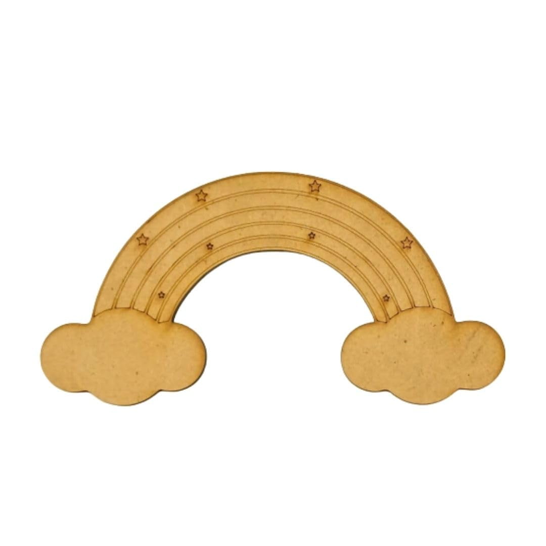 Little Things Cute MDF Cutouts Premarked MDF Base Pre Marked Rainbow ...