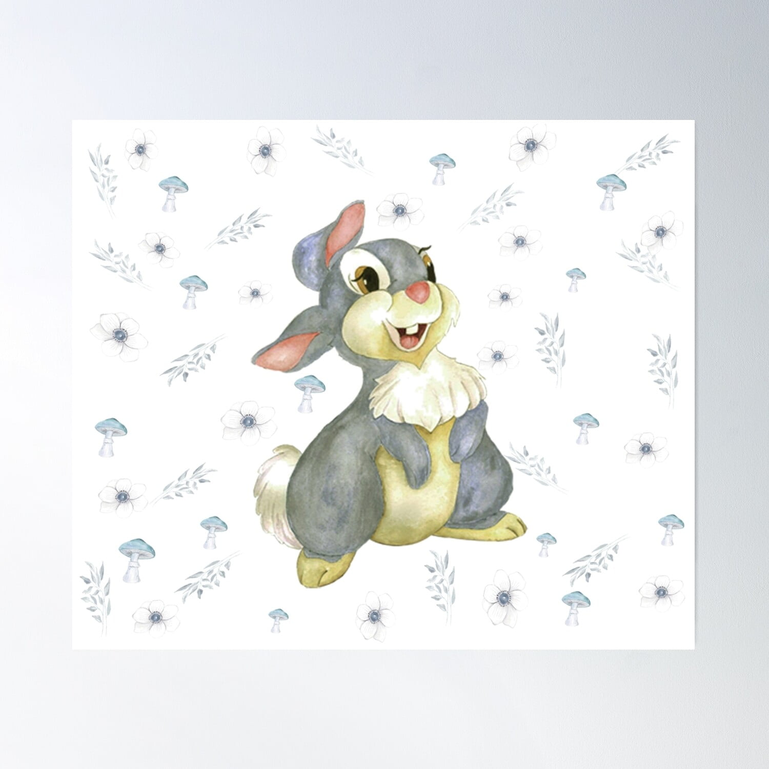 Little Thumper Poster Wall Art, Modern Wall Decor, 24x36 UNFRAMED ...
