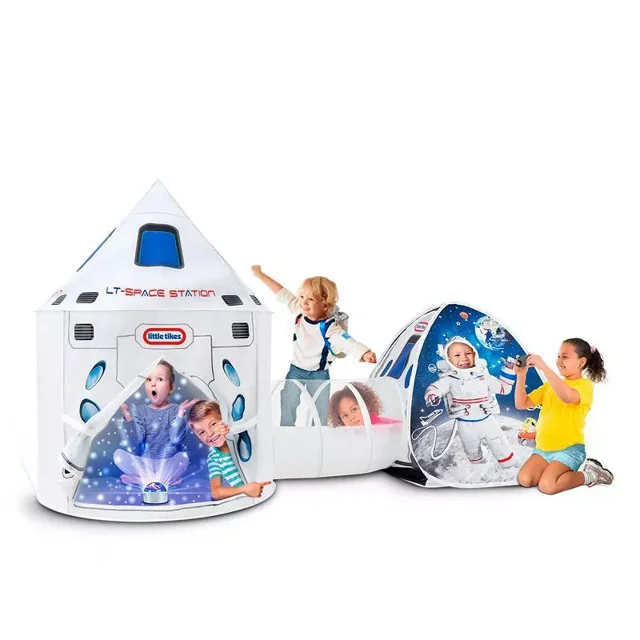 Little Tikes 3 in 1 Space Station Tent with Light - Walmart.com