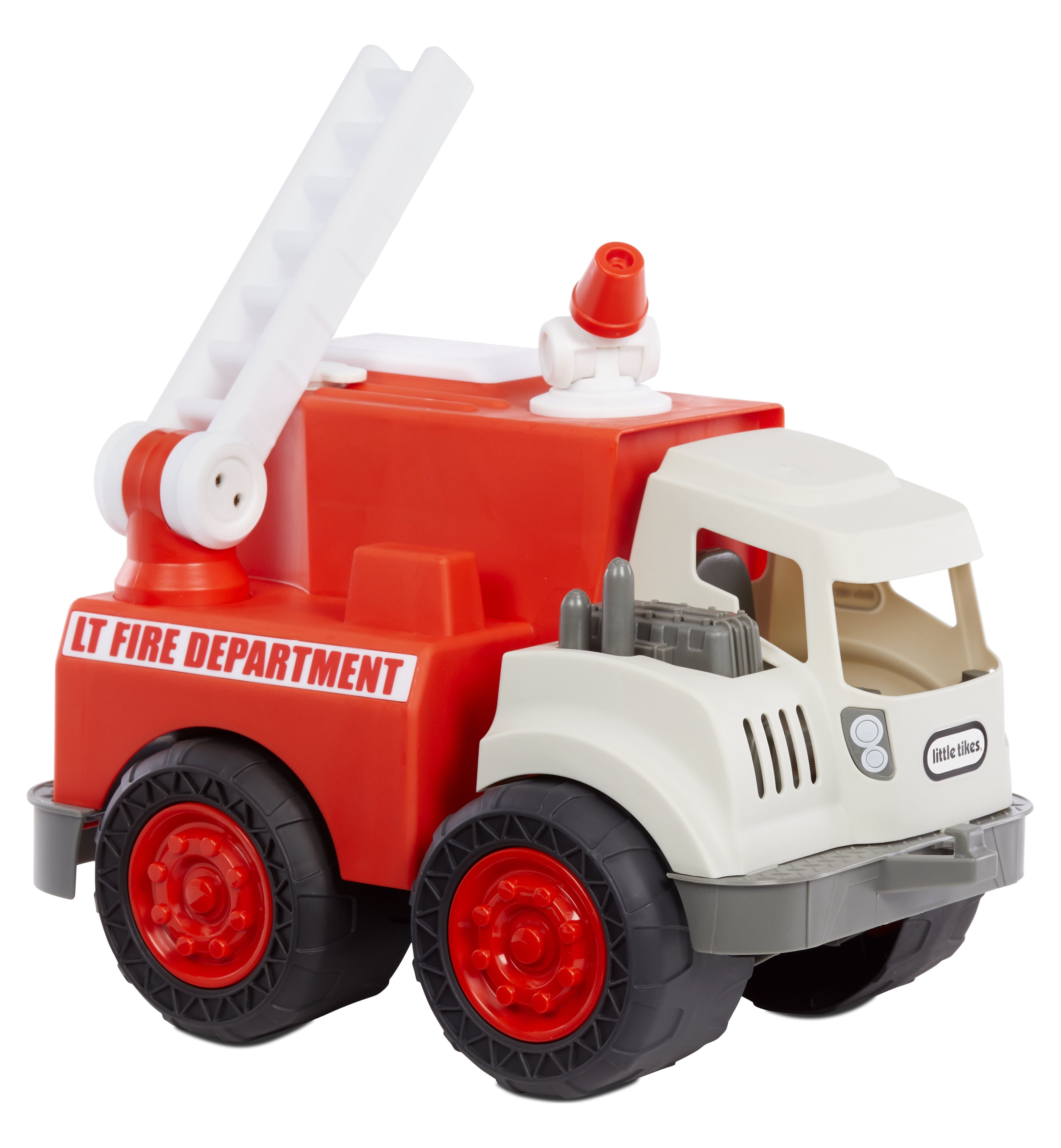 Little Tikes Dirt Diggers Fire Rescue Truck, Toy Play Vehicle with ...
