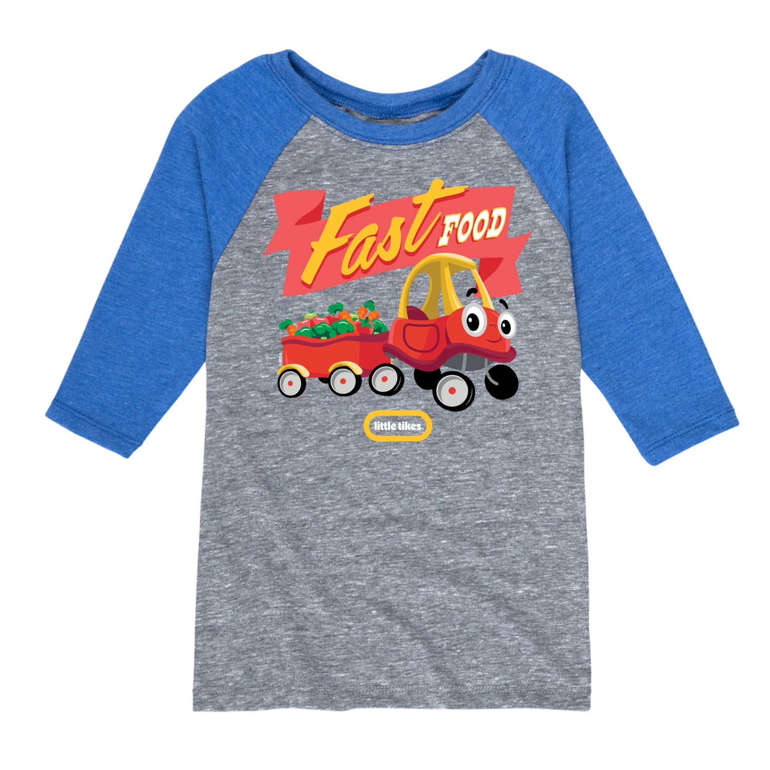 Little Tikes - Fast Food Towing - Toddler & Youth Raglan Graphic T ...