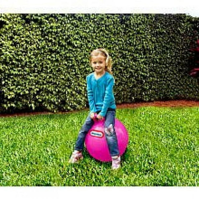 Little Tikes Kids Bouncy Ball Jumper Toy, Mega Hopper, 18 Inches, Pink ...