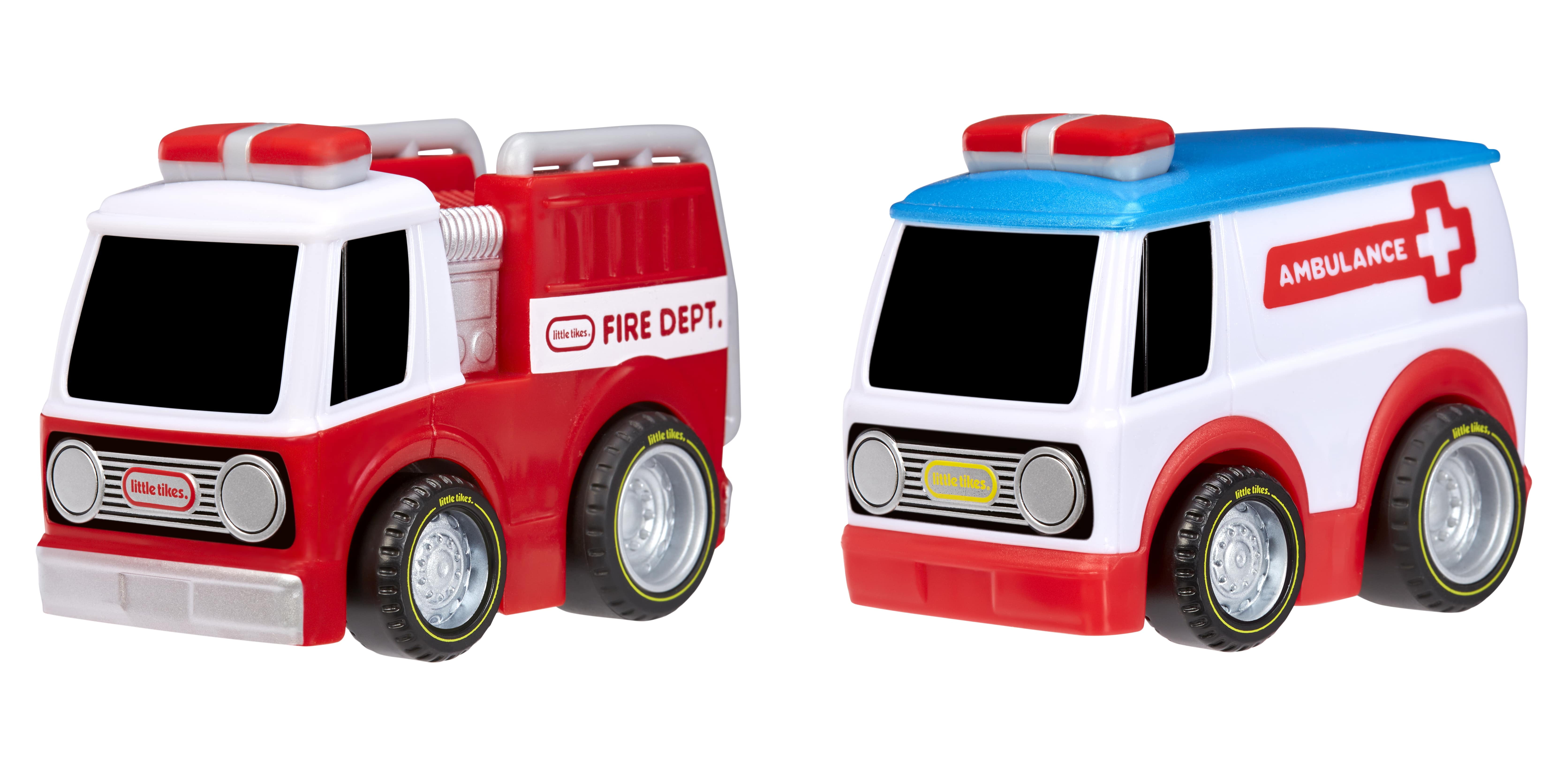Little Tikes, My First Cars, Crazy Fast Cars 2-Pack Racin’ Responders ...